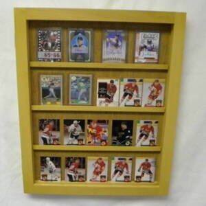 PENNZONI Sports Card Display Case, Holds 20 Ungraded Sports Cards ...