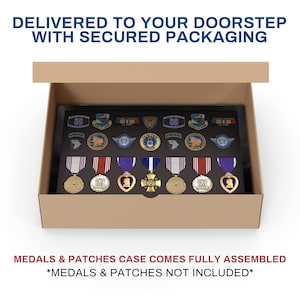 Medal Display Case - Award Display - Patches Display - Medium - Etsy
