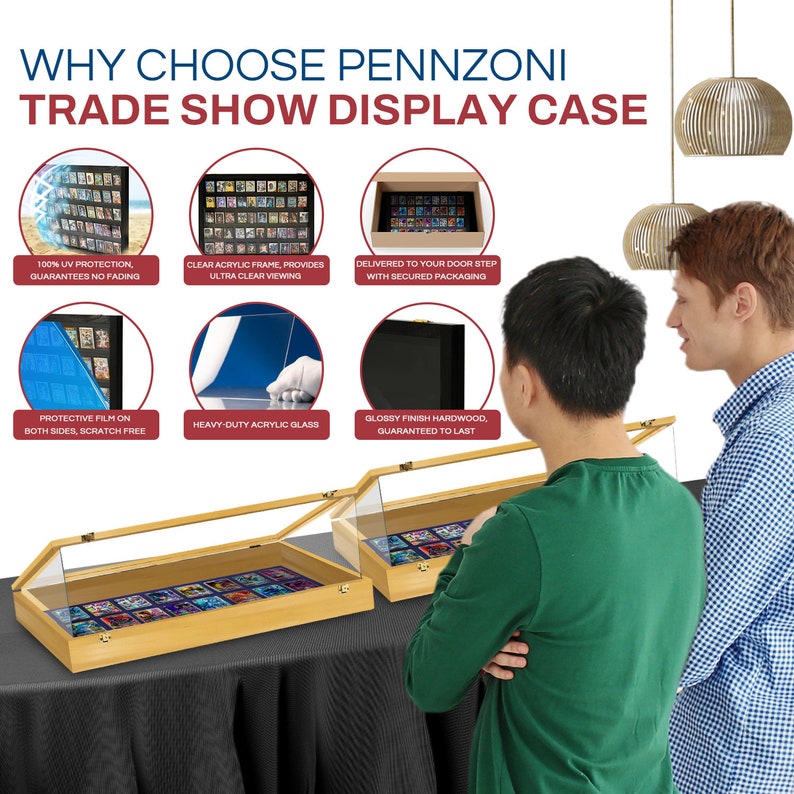 Trade Show Display Case Golden Oak Finish 24 X 36 X 4 Display Case ...