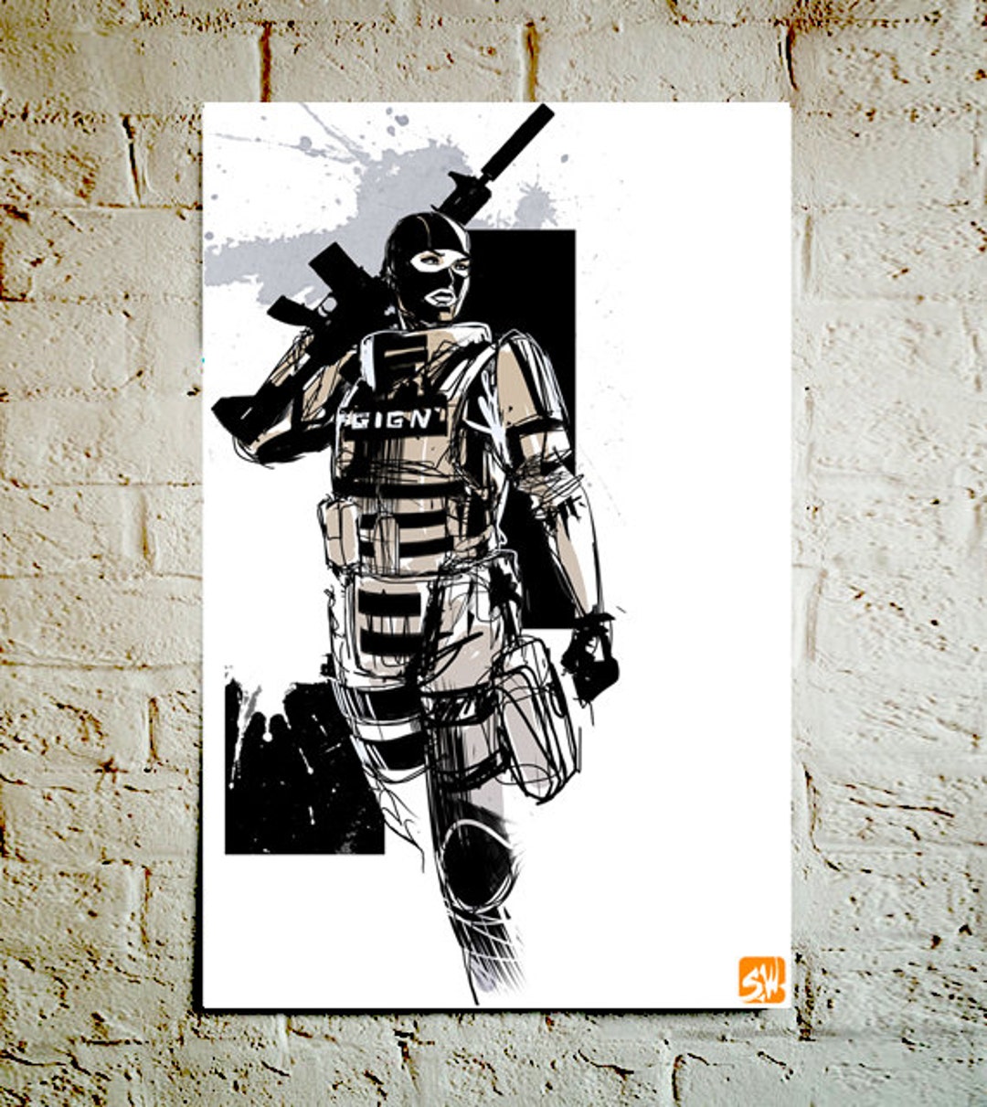 R6 Twitch 11 X 17 Print - Etsy