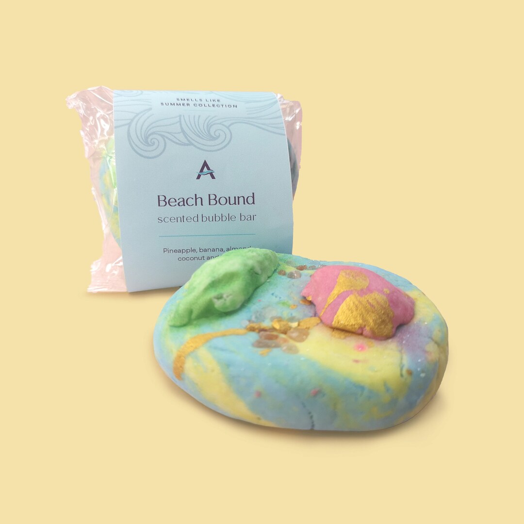 Tropical Beach Bubble Bar Bubble Bar With Pineapple Banana - Etsy