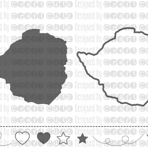 ZIMBABWE Svg, Zimbabwe Vector File, Zimbabwe Outline - Etsy