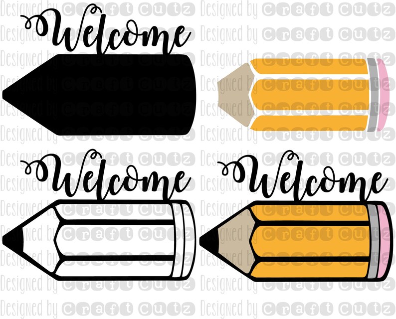 Classroom Welcome Sign Svg Back to School First Day of - Etsy