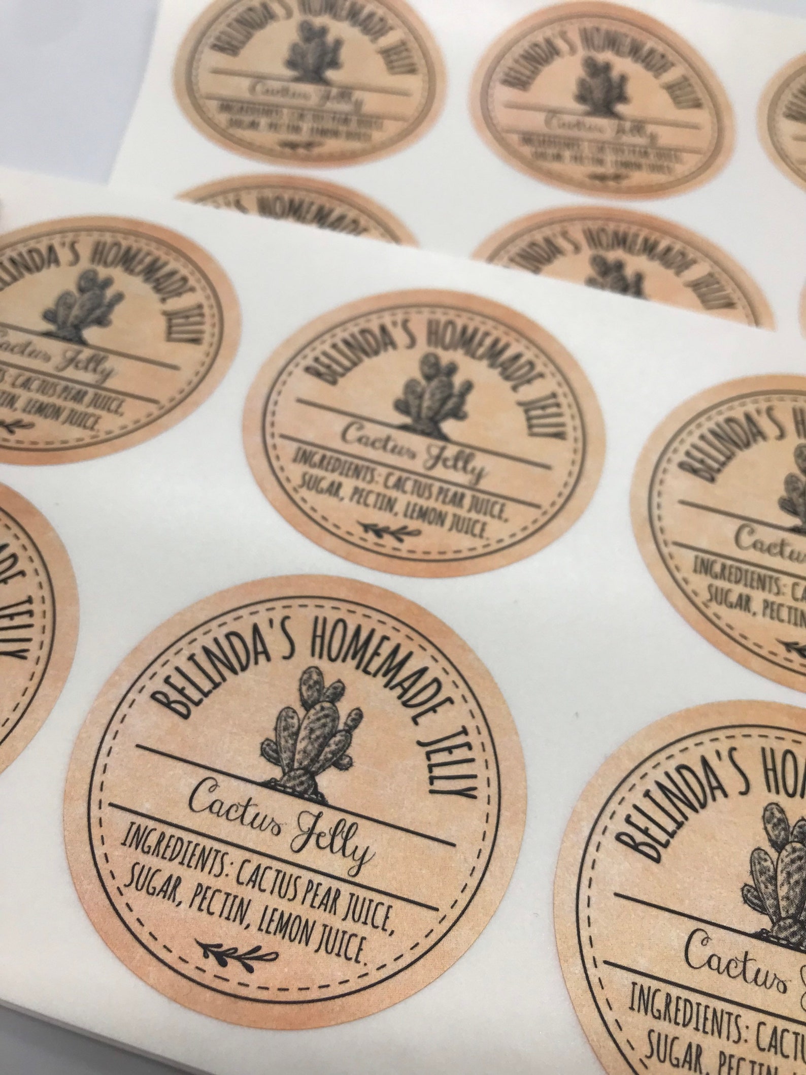 Custom WATERPROOF Mason Jar Label Apothecary Canning Jar - Etsy