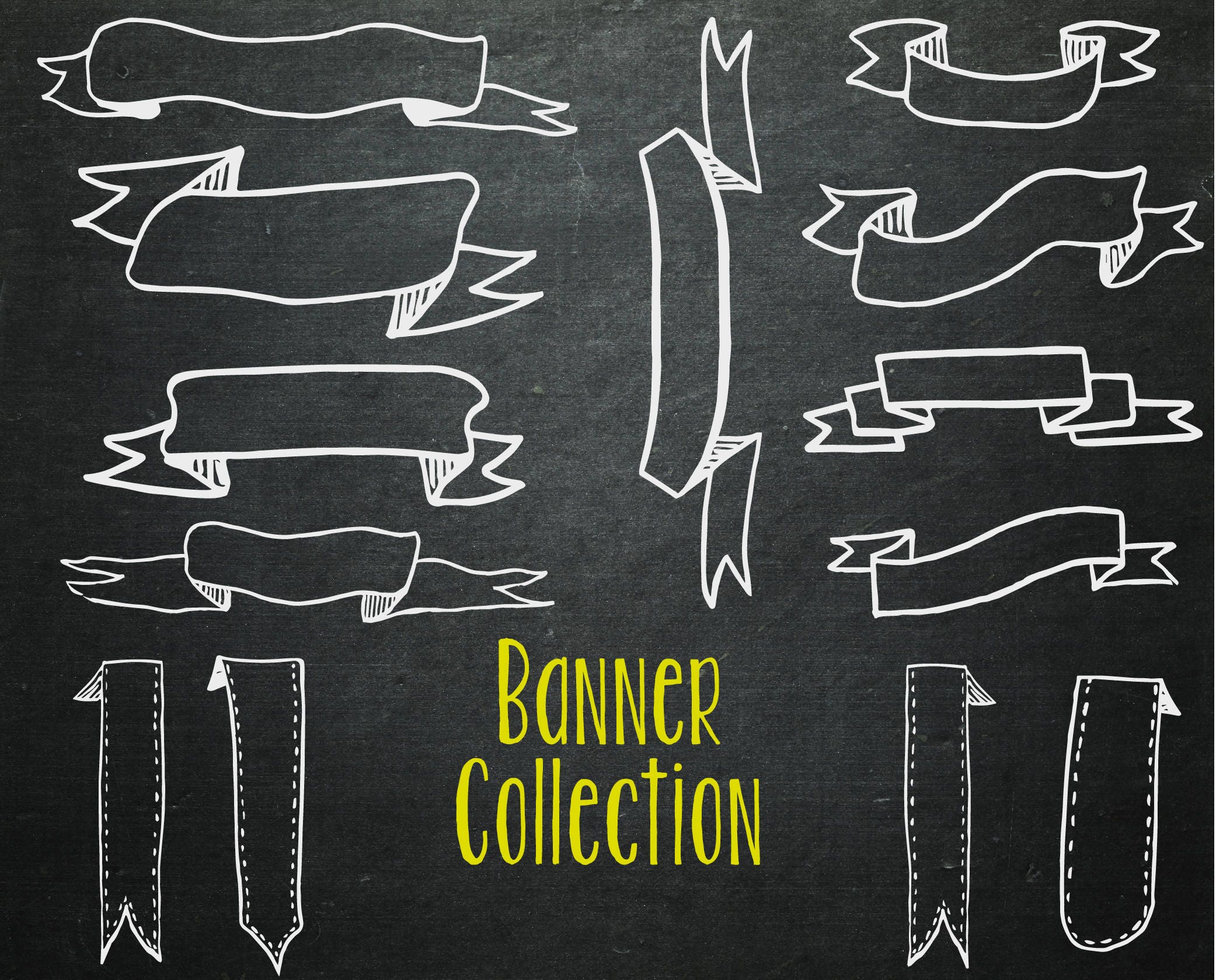 Chalkboard Banner Download