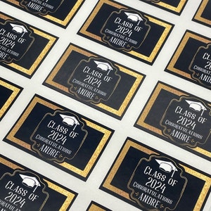 Custom Graduation Cigar Labels, Custom Grad Cigar Labels, Class of ...