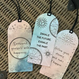 Inspirational Bookmark, Powerful Bookmarks, Gift for a Reader ...