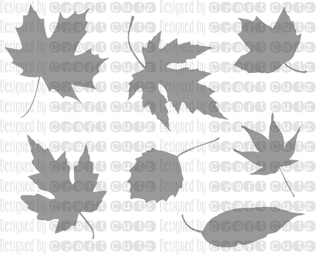 Fall Leaf Svg, Digital Download, Fall Cut File, Leaf Vector Files, Fall ...
