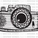 Hand Drawn Camera Mandala Svg - Digital Download - Vintage Camera Svg ...