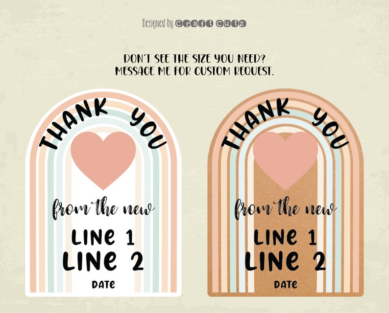 LGBTQ Wedding Favor Thank You Label Wedding Shower Candy - Etsy
