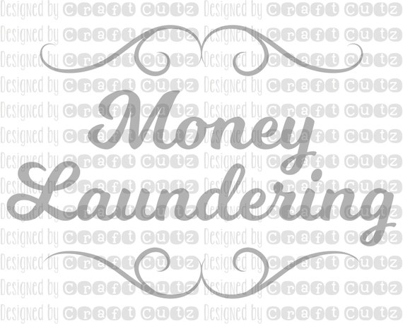 Money Laundering SVG Laundry Room Decal SVG Money Jar SVG | Etsy