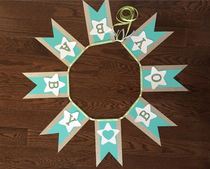 Star Banner Svg Birthday Banner Svg Baby Shower Banner Svg - Etsy