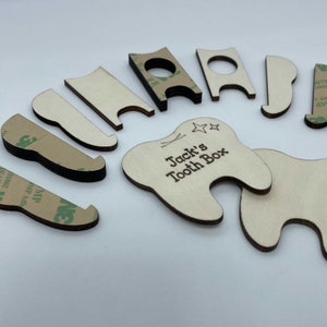 Tooth Fairy Box SVG, Laser Ready Tooth Box, First Tooth Cut File, Lost ...