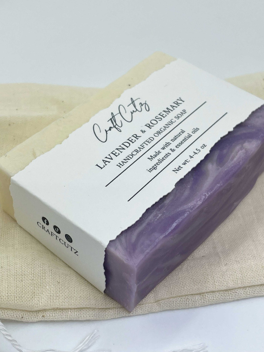 Custom Soap Wrap Label, Minimal Soap Band Label, Natural Soap Label ...