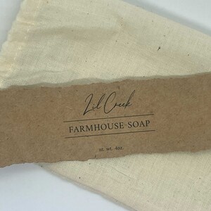 Custom Soap Wrap Label, Minimal Soap Band Label, Natural Soap Label ...