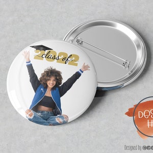 Custom Graduation Pin, Custom Graduation Badge, Personalized Pin ...
