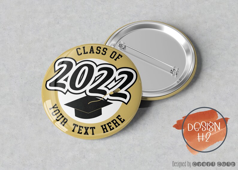 Custom Graduation Pin, Custom Graduation Badge, Personalized Pin ...