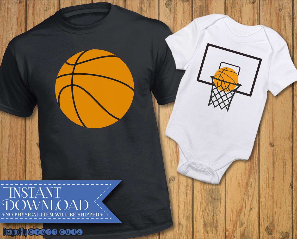 Basketball Svg Basketball Hoop Svg Dad and Baby Svg - Etsy