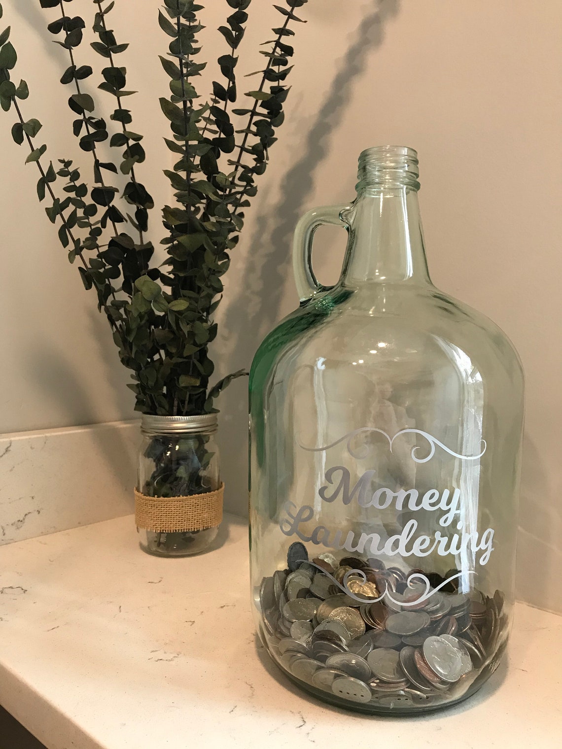 Money Laundering SVG Laundry Room Decal SVG Money Jar SVG - Etsy