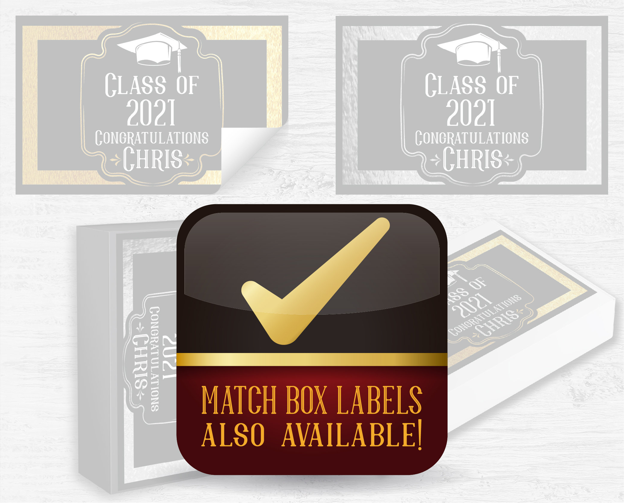 Custom Graduation Cigar Labels Custom Grad Cigar Labels - Etsy