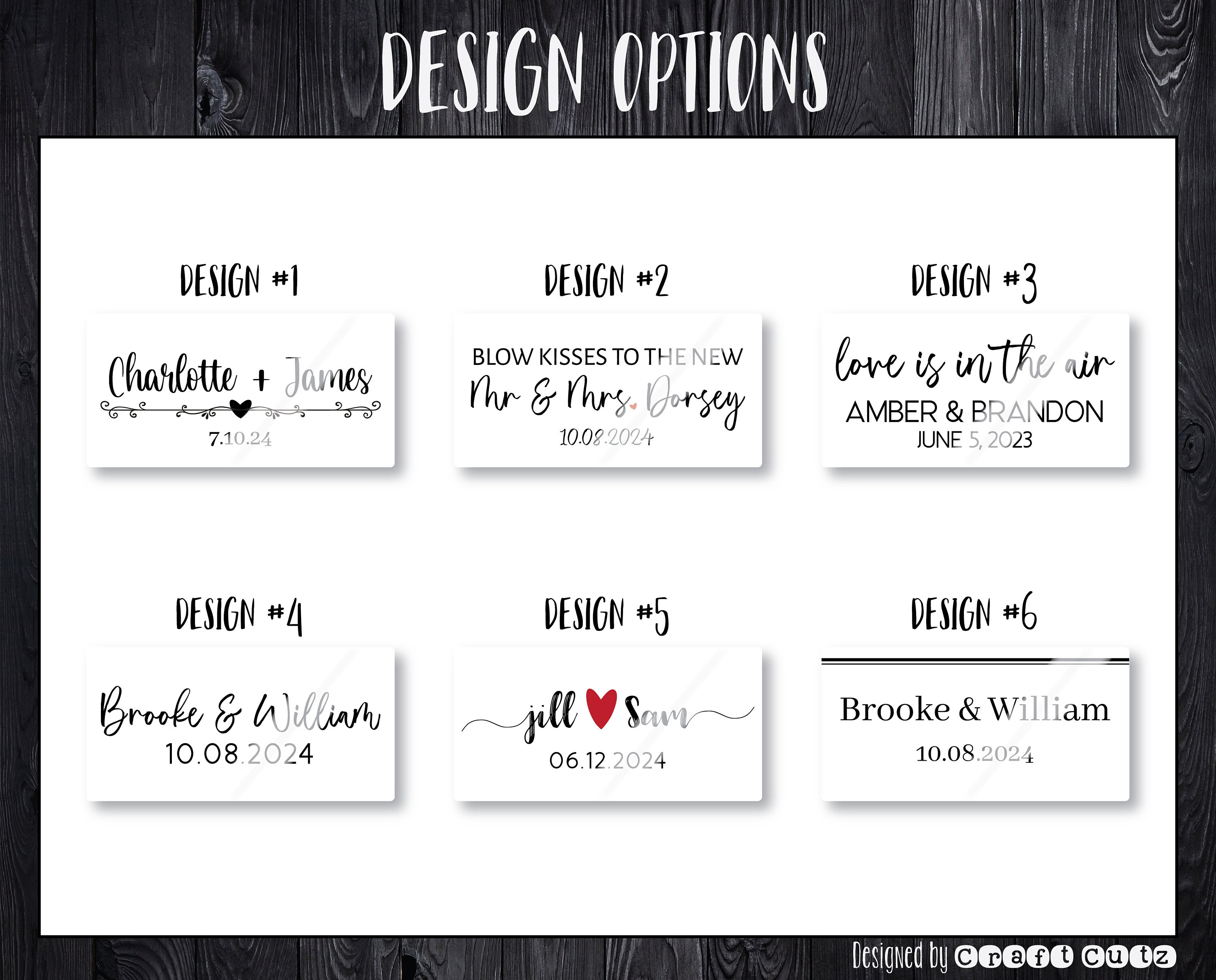 Custom Wedding Bubble Wand Labels, Wedding Favor Stickers, Clear ...