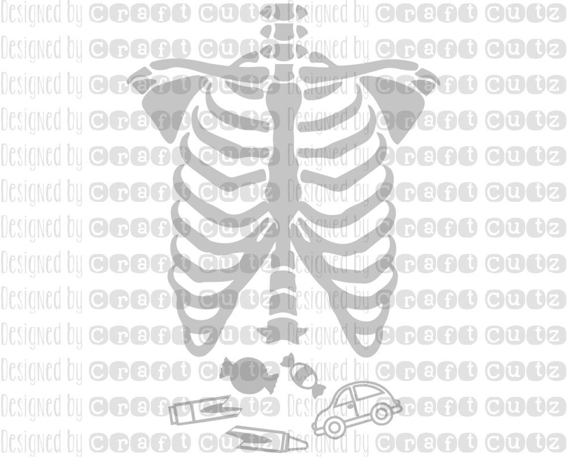 Toddler Xray SVG Toddler Skeleton DXF Kids Skeleton - Etsy