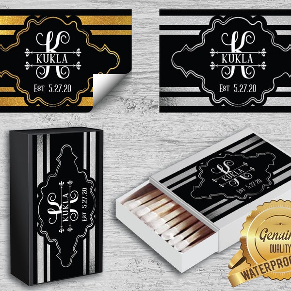 Match Box Labels - Etsy