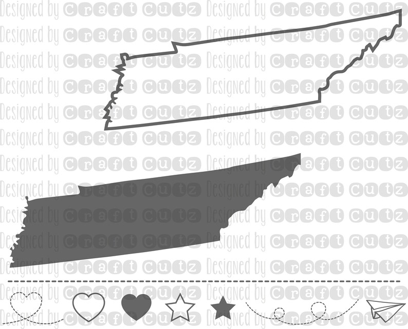 TENNESSEE svg State svg Files Tennessee Vector United | Etsy