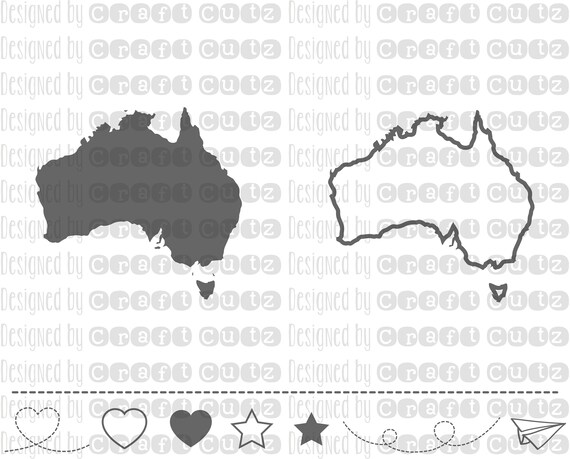 Australia Svg Australian Continent Svg Files Save Australia | Etsy ...