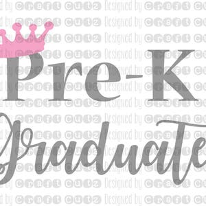 Pre-k Graduate Svg Preschool Princess Dxf Last Day of - Etsy