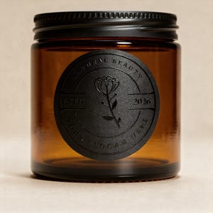 Black Gloss UV Printed Labels | Waterproof & Oil Proof Cosmetic ...
