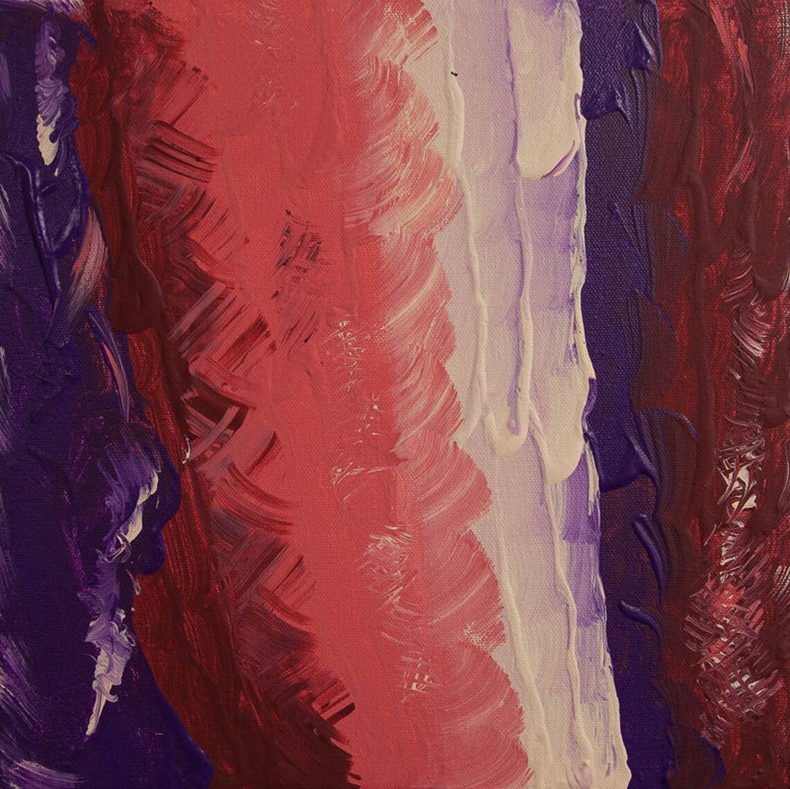 Credence 12x12 Abstract Painting Modern Canvas Art Acrylic - Etsy