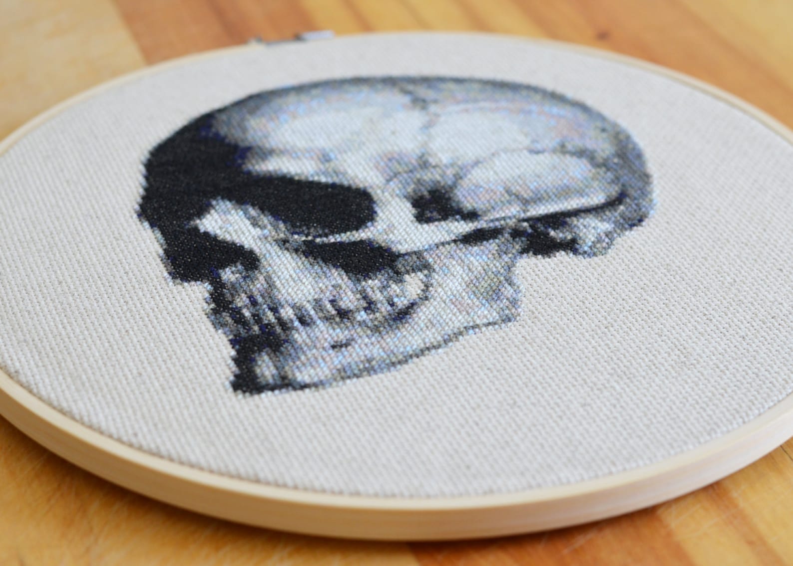 Anatomical Skull Cross Stitch Pattern - Etsy