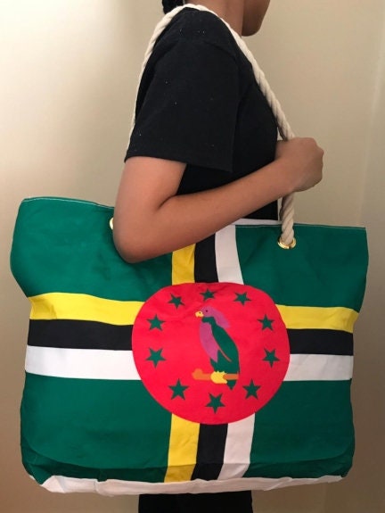 Large Caribbean/african Print Beach Bags - Etsy