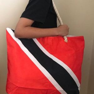 Large Caribbean/african Print Beach Bags - Etsy