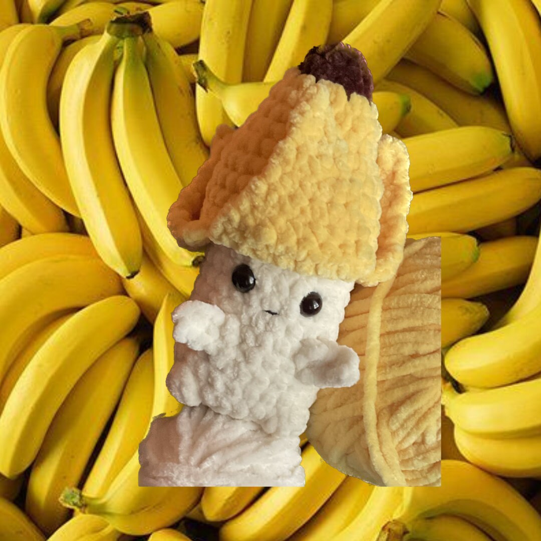 Banana Plushie, Banana Friends - Etsy