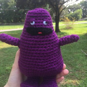 Grimace Doll, Grimace Birthday Grimace, - Etsy