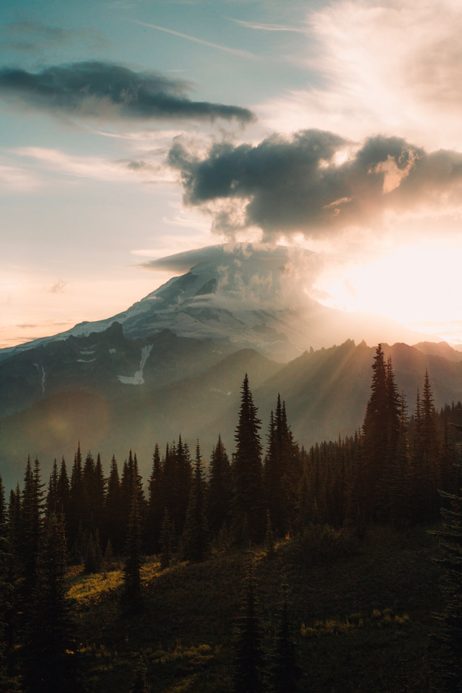 Mount Rainier Photo Print / Washington Photography / Photo Wall Art ...