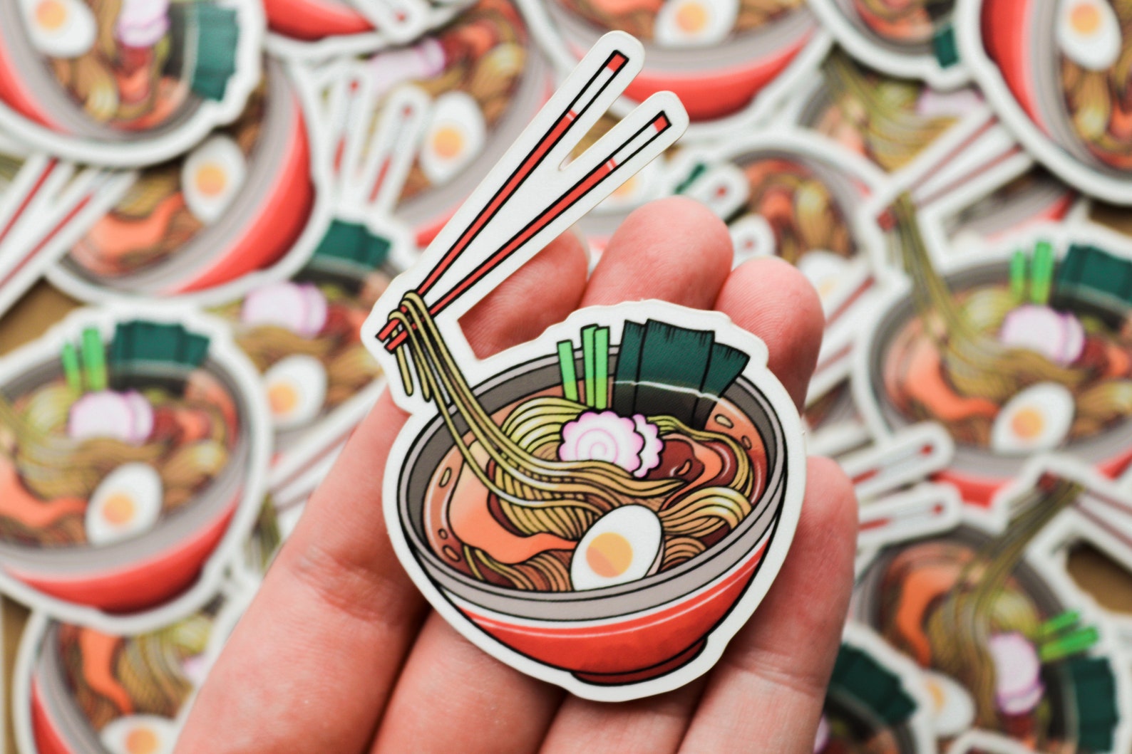 Noodle Soup Sticker - Etsy