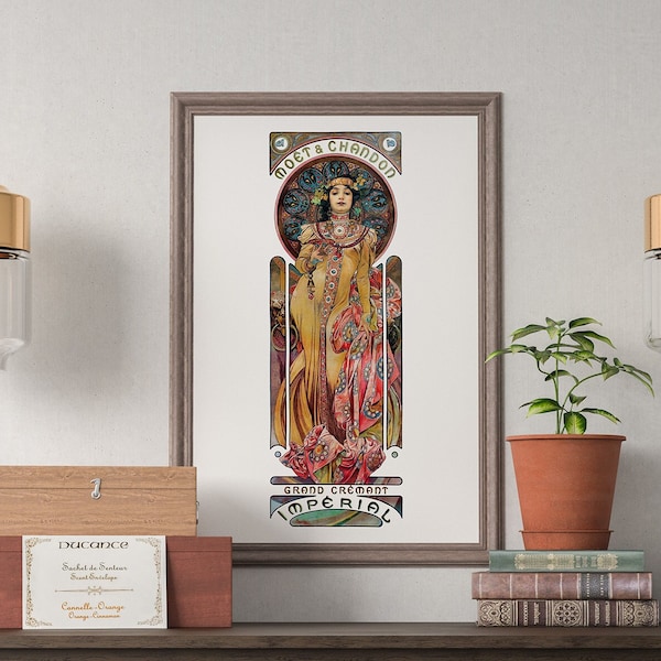 Alphonse Mucha Art - Etsy