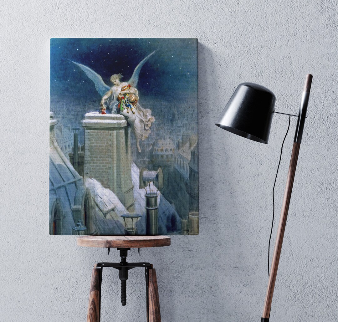 Gustave Dore Christmas Eve Canvas Print: Mythology Art, Unframed - Etsy