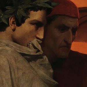 Dante and Virgil in Hell Art Print: Bouguereau Remastered Poster - Etsy