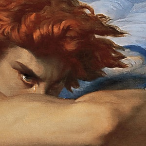 Alexandre Cabanel Fallen Angel .lucifer, Angel Painting. Classical Art ...