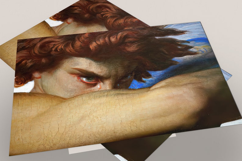 Alexandre Cabanel Fallen Angel Detail Lucifer Angel - Etsy