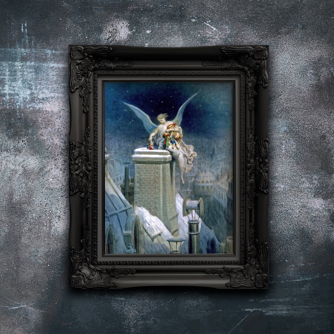 Gustave Dore Christmas Eve. Art Print. Gustave Dore Art. Christmas Eve ...