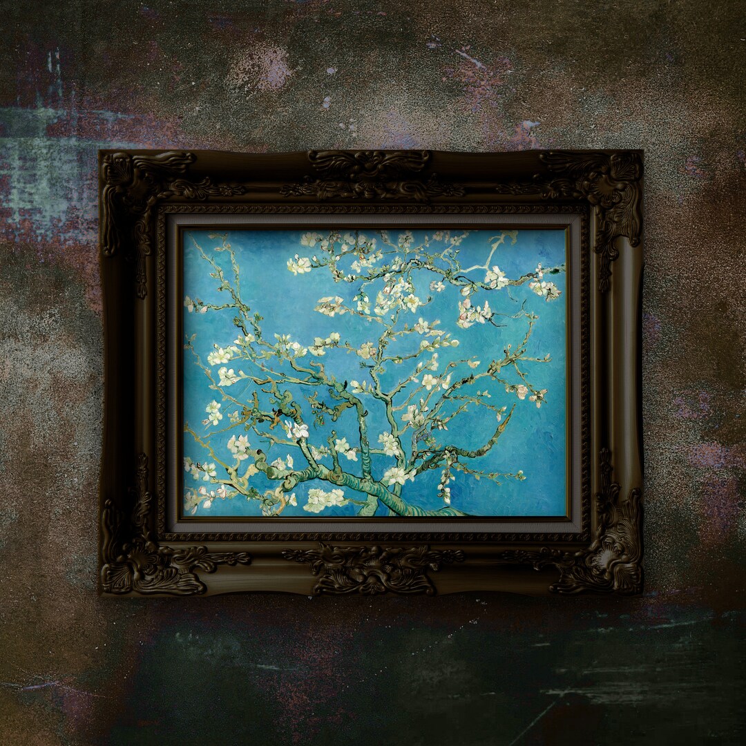 Vincent Van Gogh - Almond Blossom. Tree Branches Art Print. Premium ...