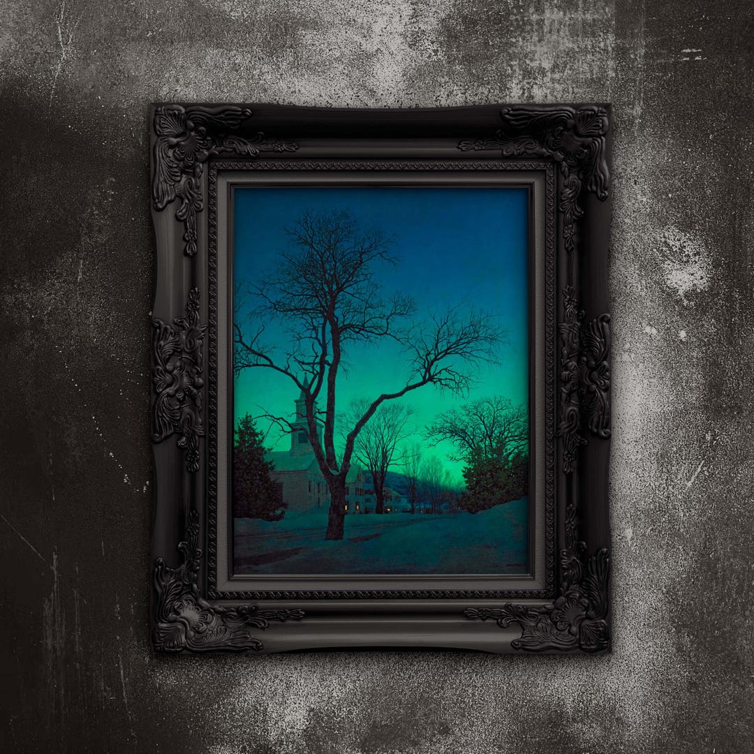 Maxfield Parrish 'at Close of Day' Poster – Premium Matte Art Print - Etsy