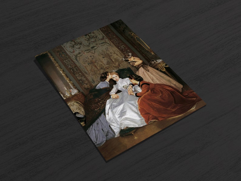 Auguste Toulmouche 'the Reluctant Bride' Art Print: Remastered Fine Art ...