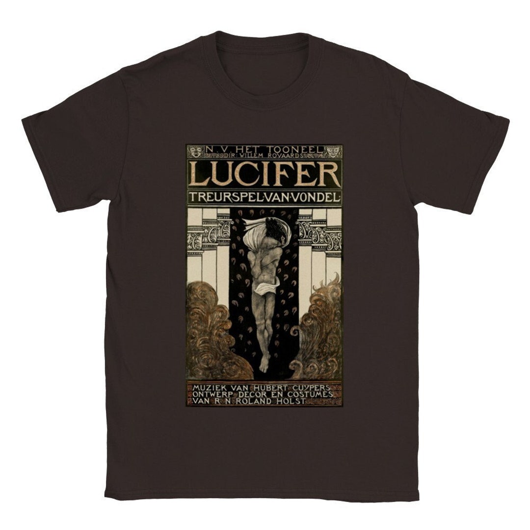 Lucifer T Shirt. Lucifer Shirt. Vintage Poster. Lucifer Van Vondel by ...