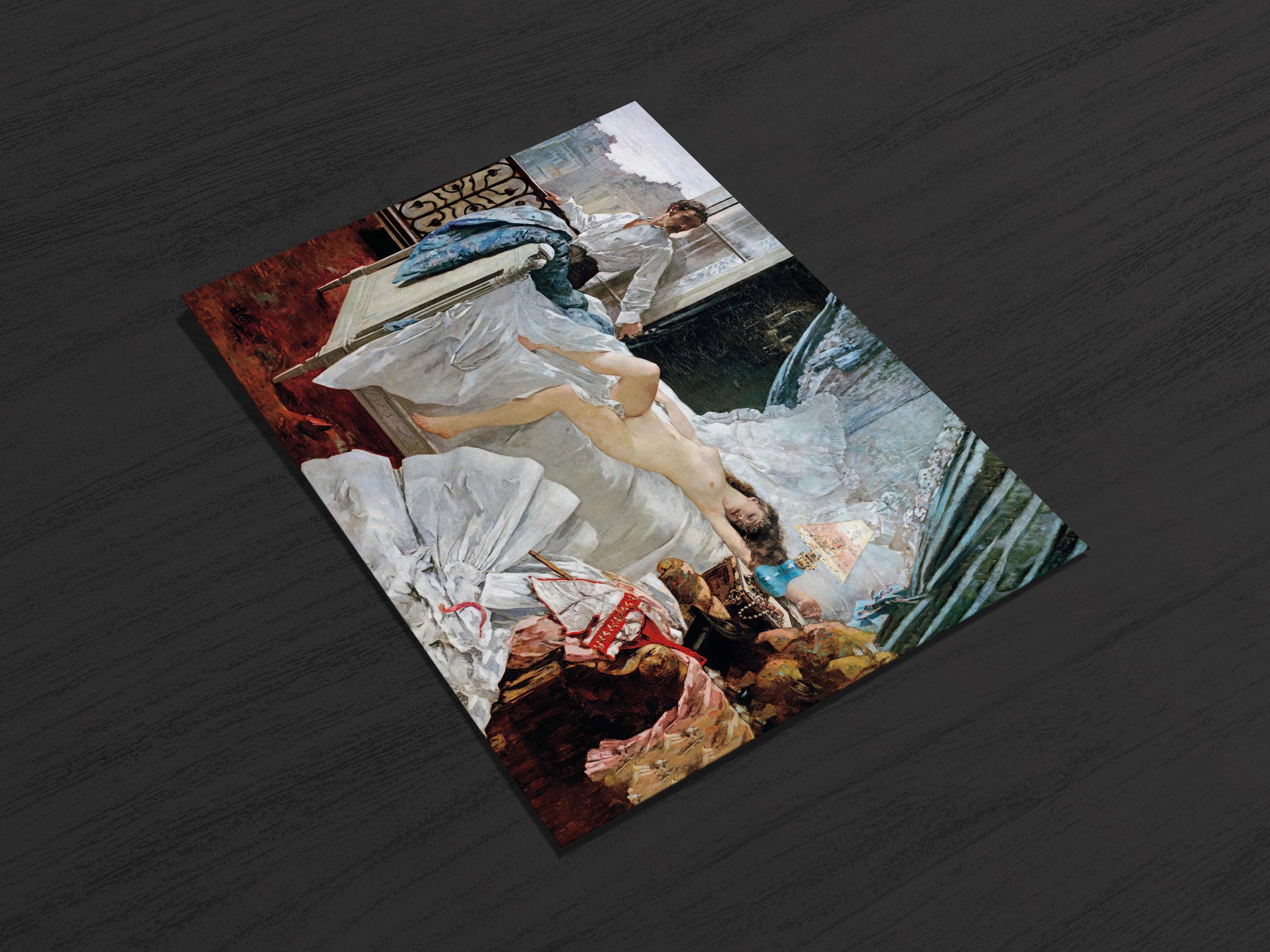 Rolla by Henri Gervex: Romantic Couple Art Print on Matte Paper - Etsy